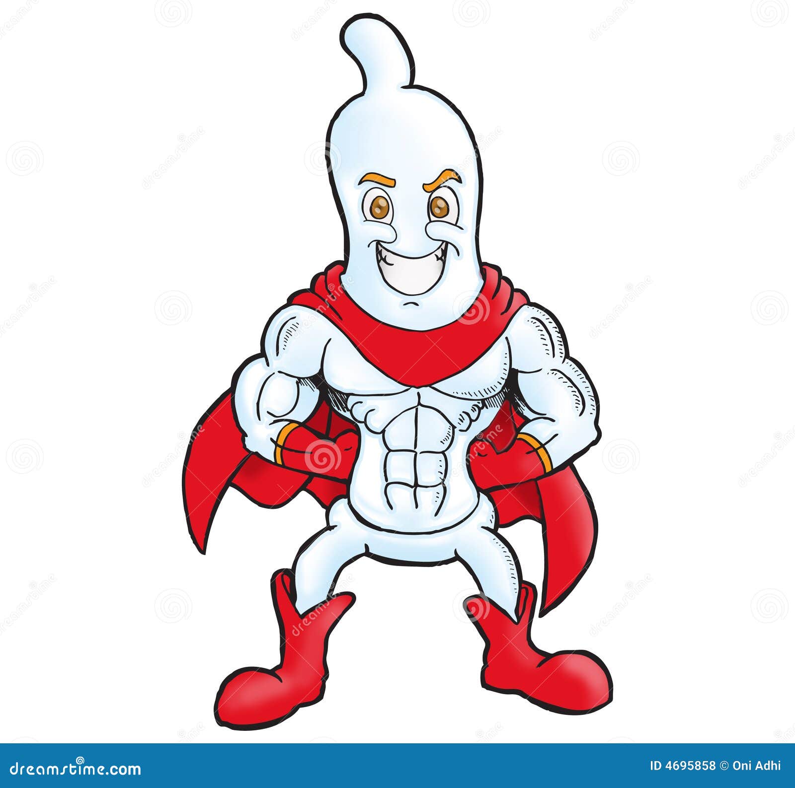 Super transparant condoom stock illustratie. Illustration of komisch ...