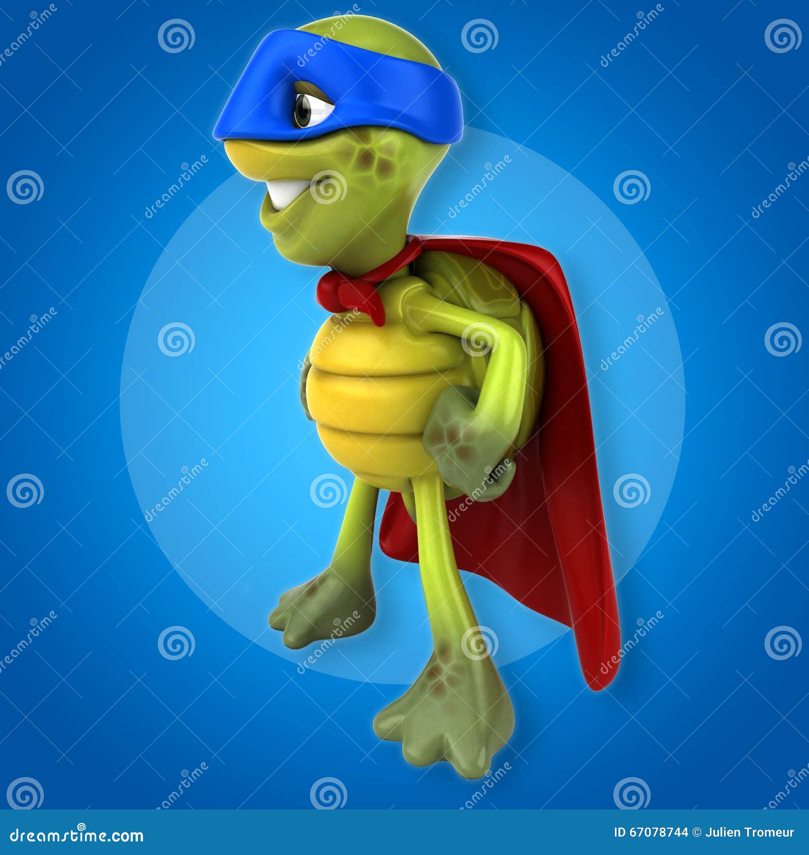 Super turtle stock illustration. Illustration of patience - 67078744