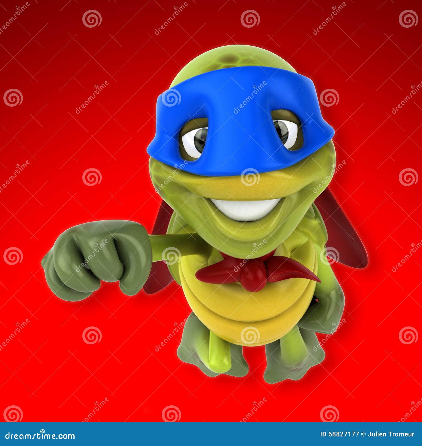 Super turtle stock illustration. Illustration of calm - 68827177