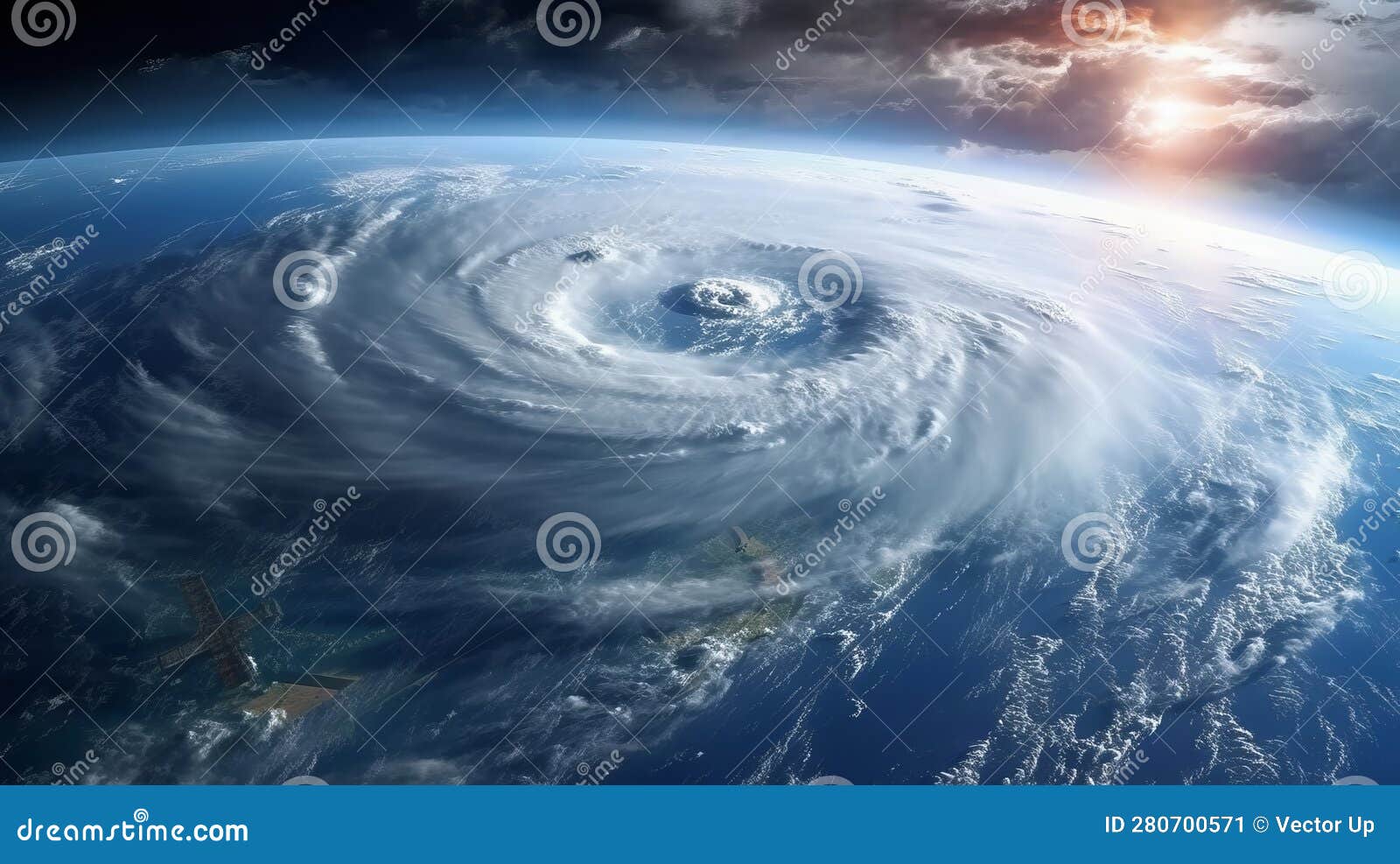 Super Typhoon, Tropical Storm, Cyclone, Hurricane, Tornado, Over Ocean ...
