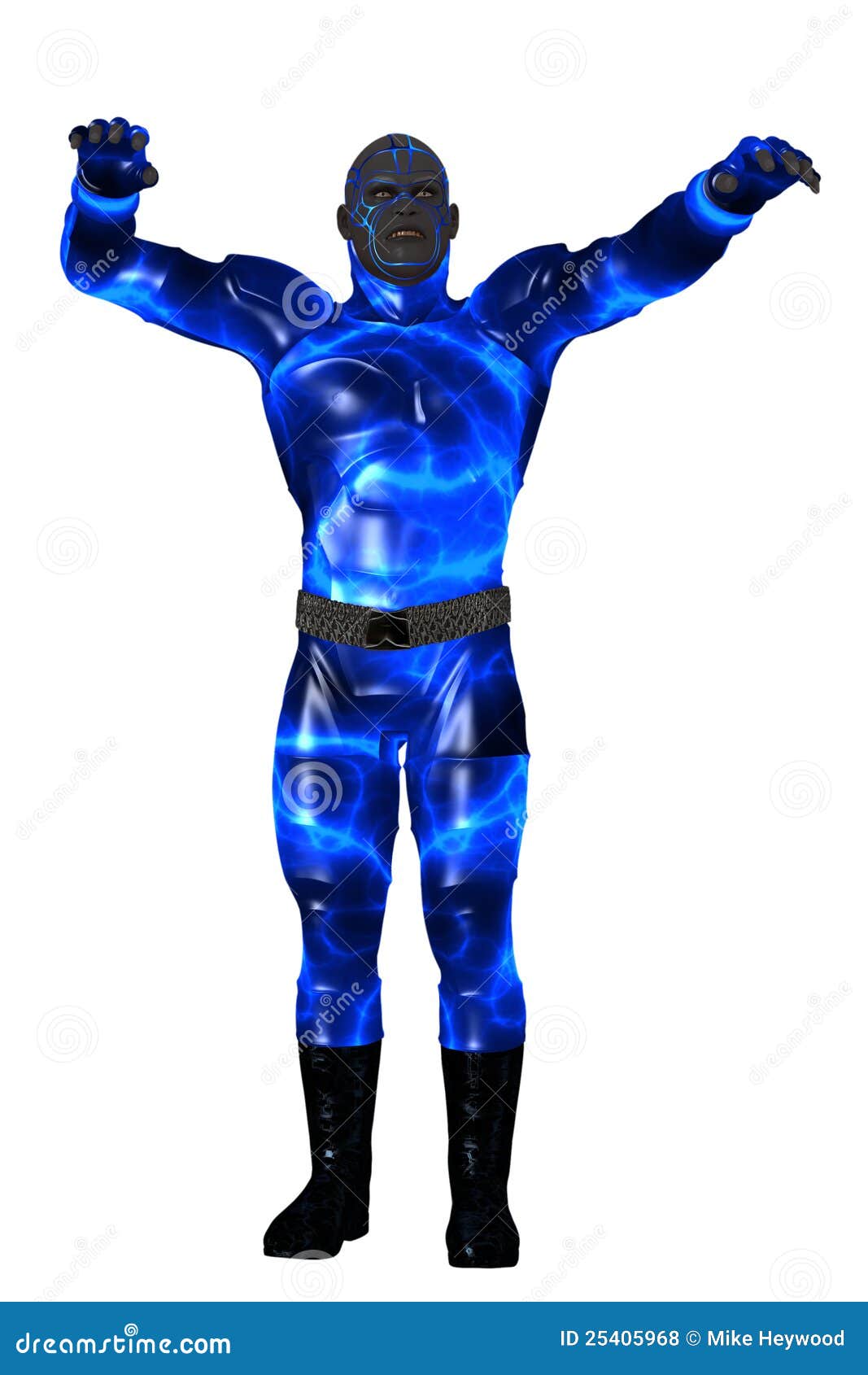 Super Villain With Sword Vector Illustration | CartoonDealer.com #7163804