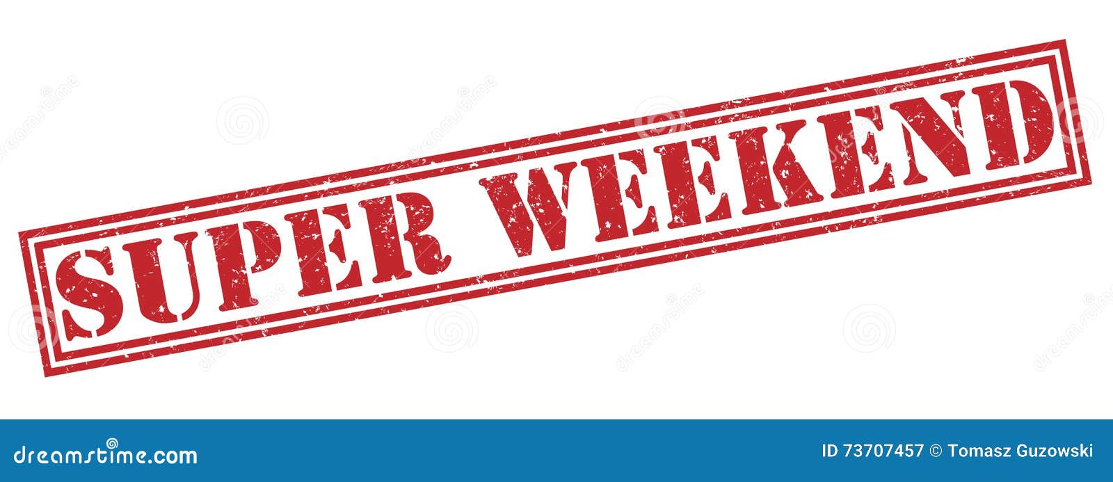 Super weekend red stamp stock illustration. Illustration of rubber ...