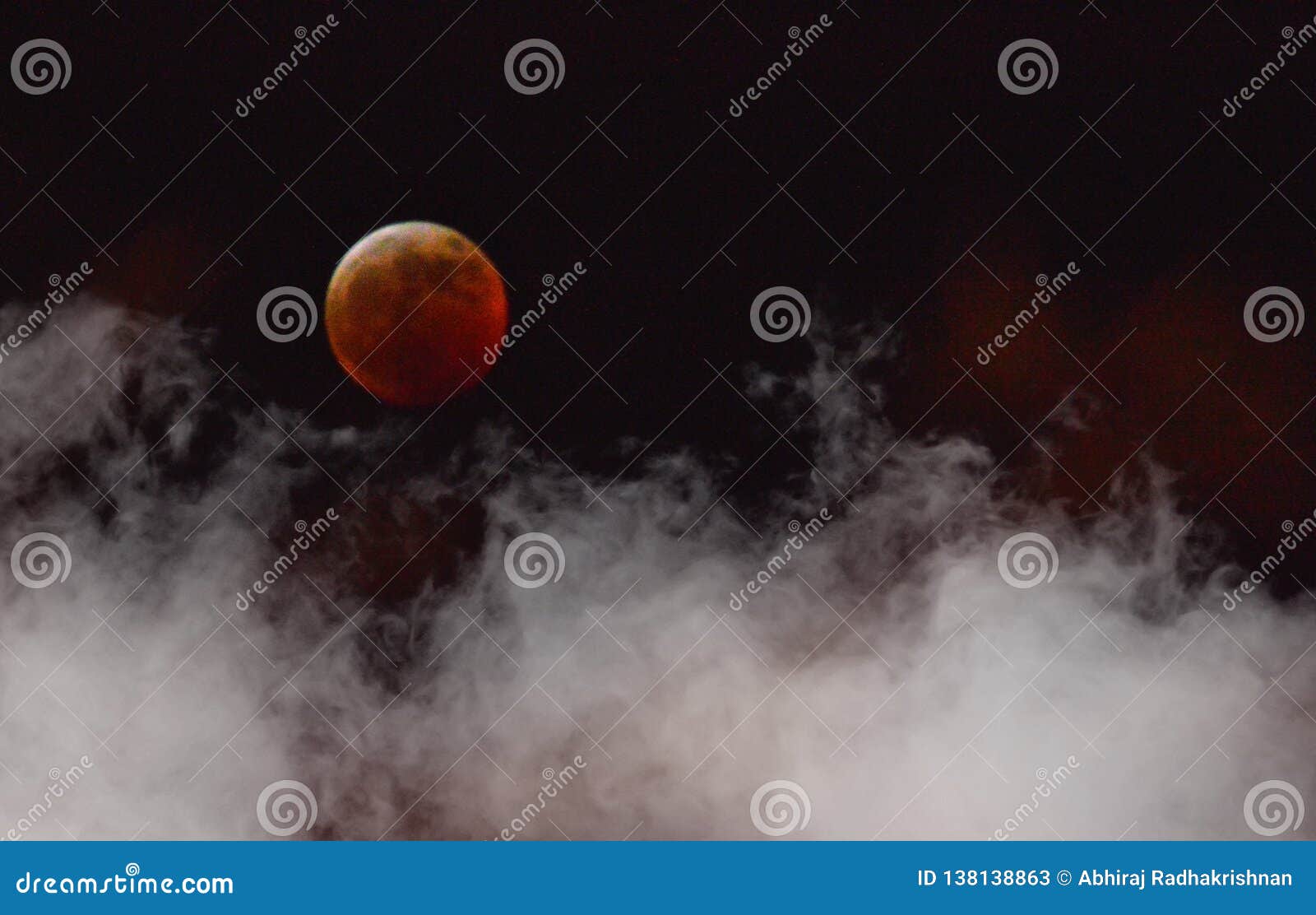 Super Wolf Blood Moon Lunar Eclipse Stock Image - Image of moon, blood ...