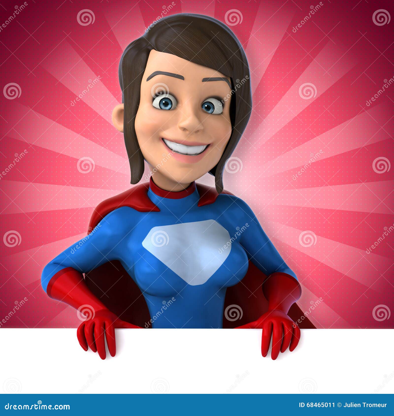 Super woman stock illustration. Illustration of body - 68465011