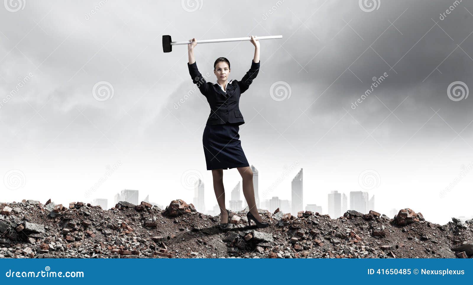 Superando desafios imagem de stock. Imagem de ruptura - 41650485