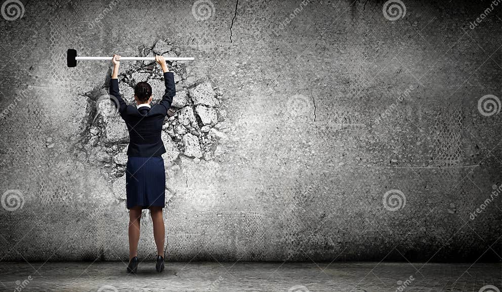 Superando desafios imagem de stock. Imagem de queda, potência - 42159291