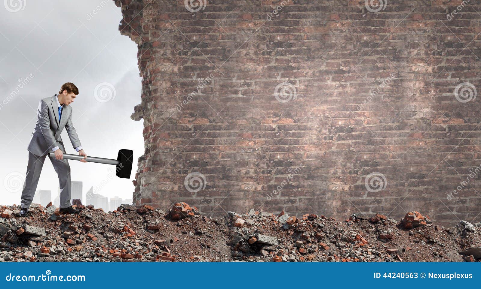 Superando desafios imagem de stock. Imagem de motivar - 44240563