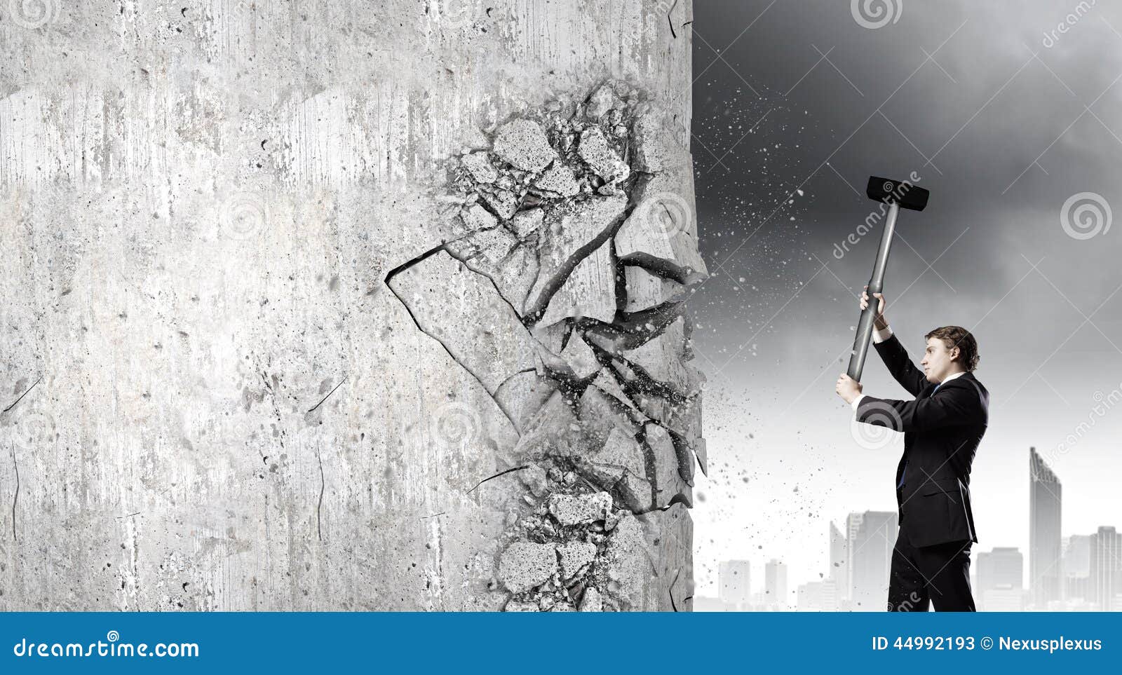 Superando desafios imagem de stock. Imagem de gerência - 44992193