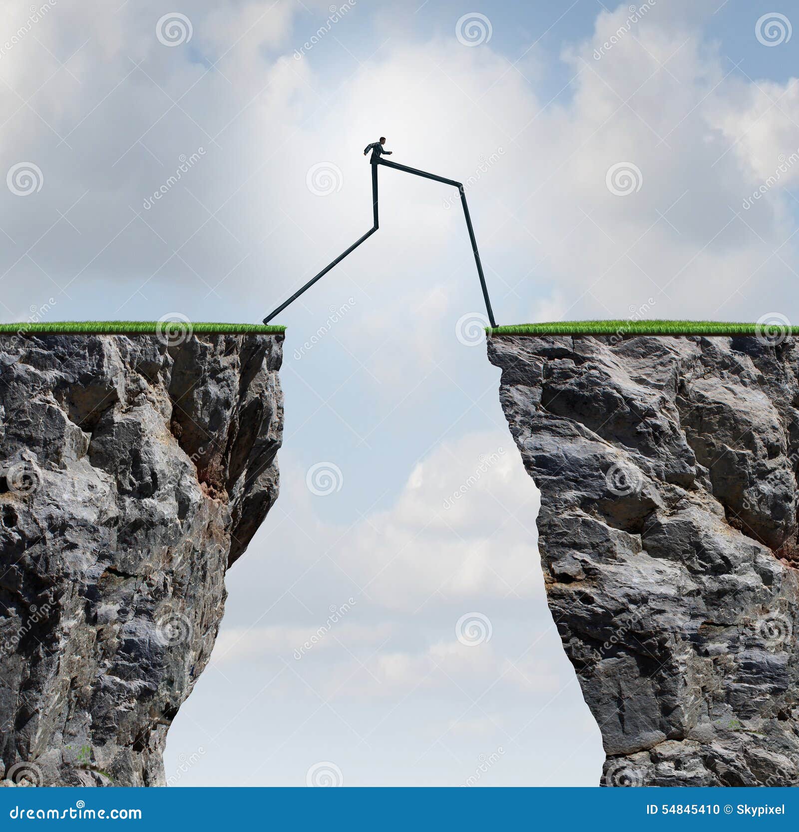 Superar ilustração stock. Ilustração de financeiro, superado - 54845410