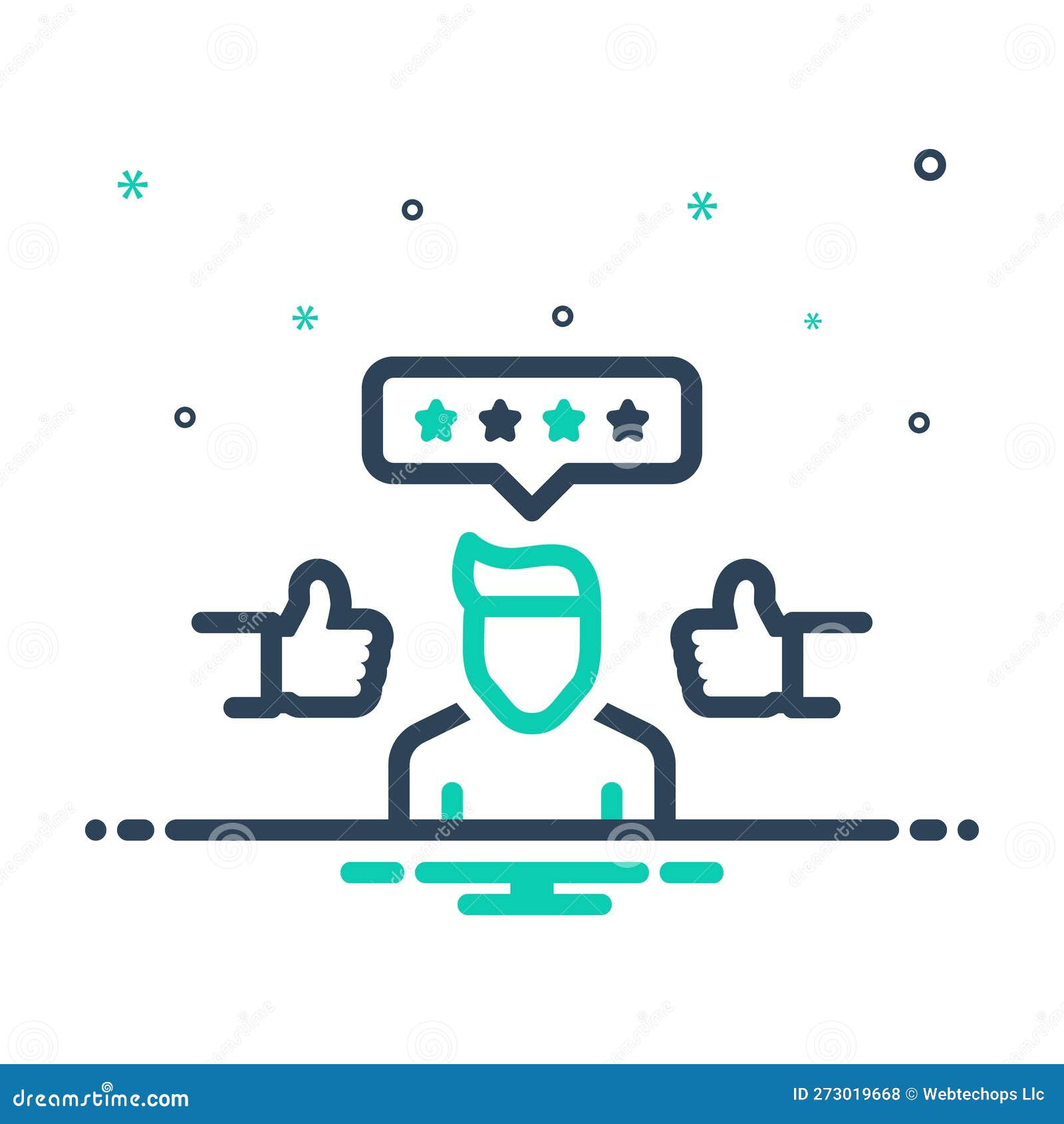 Mix Icon for Superb, Stunning and Good Stock Vector - Illustration of ...