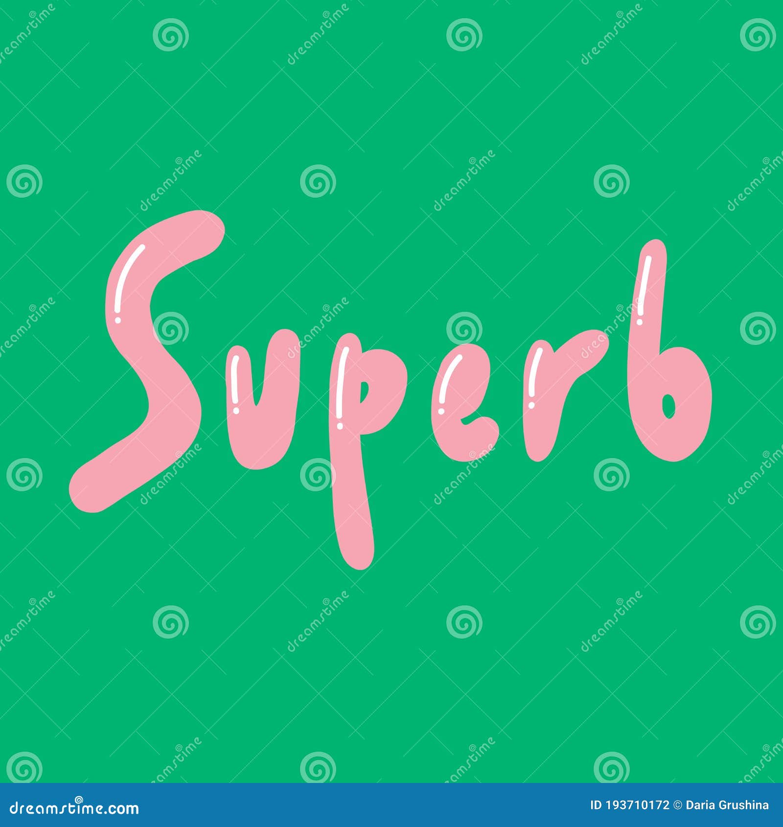 Superb. Placard Template with Calligraphic Design Flat Design Elements ...