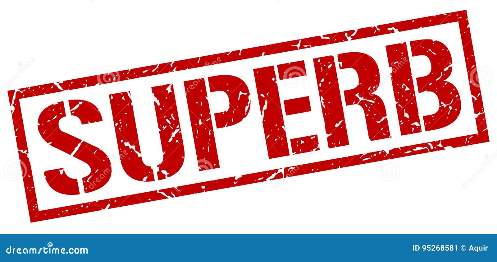 Superb Red Grunge Square Vintage Stamp Stock Vector - Illustration of ...