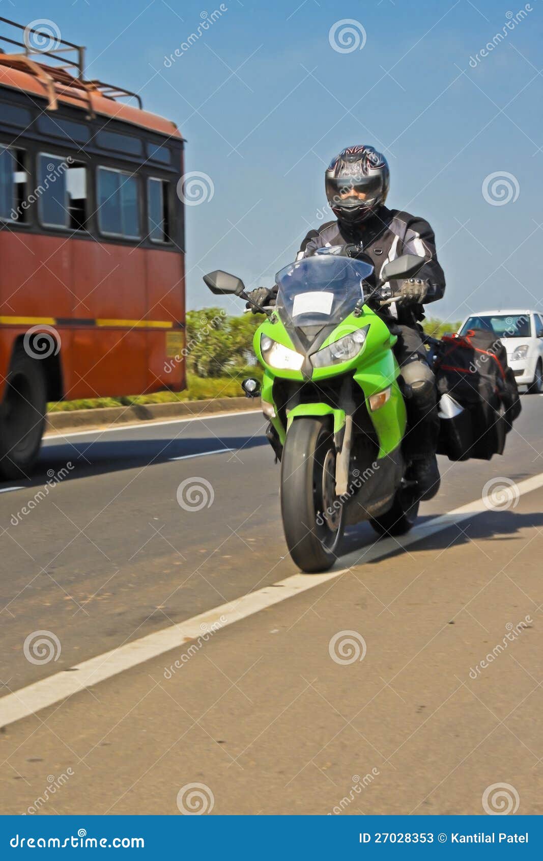 Superbike Tourer stock image. Image of lane, hinterlands - 27028353