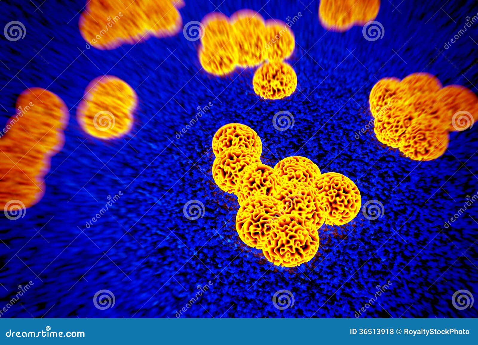 Superbug bacteria stock illustration. Illustration of methicillin ...