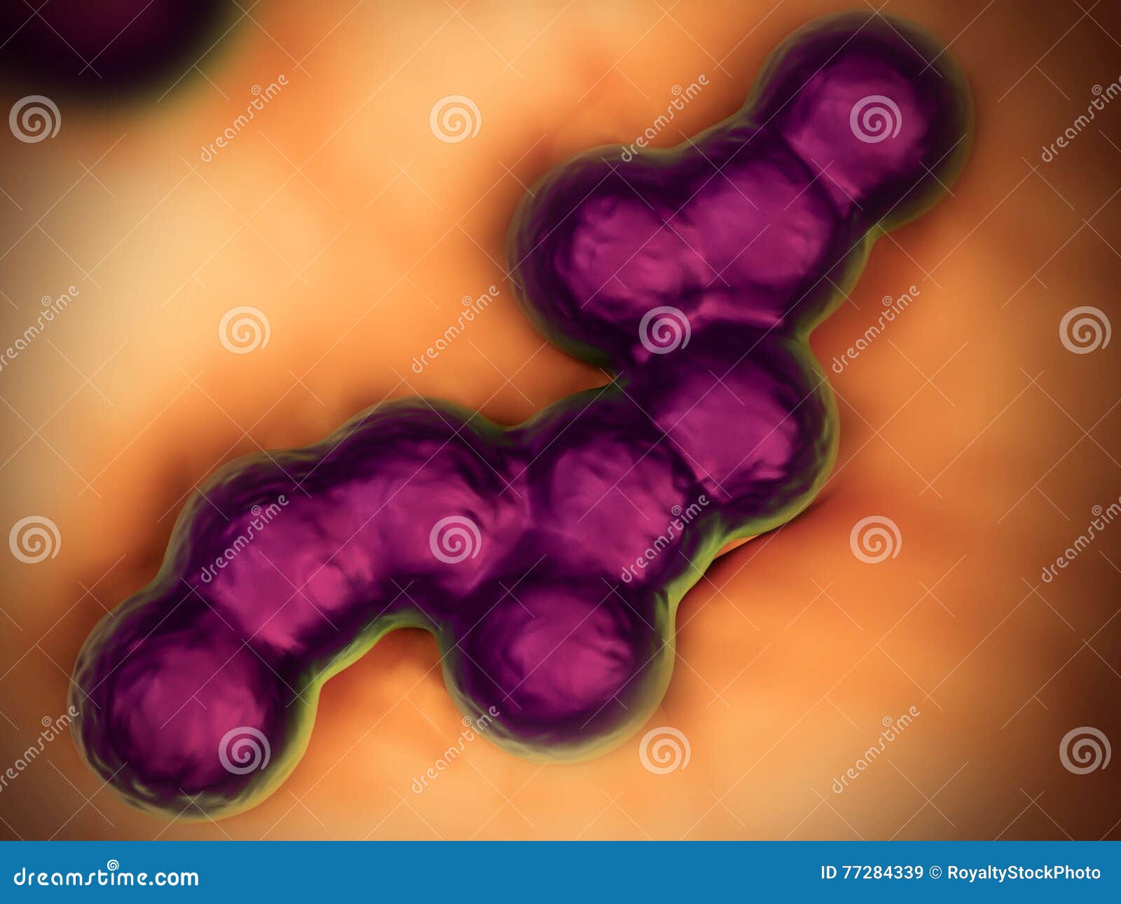 Superbug bacteria stock illustration. Illustration of microbiology ...