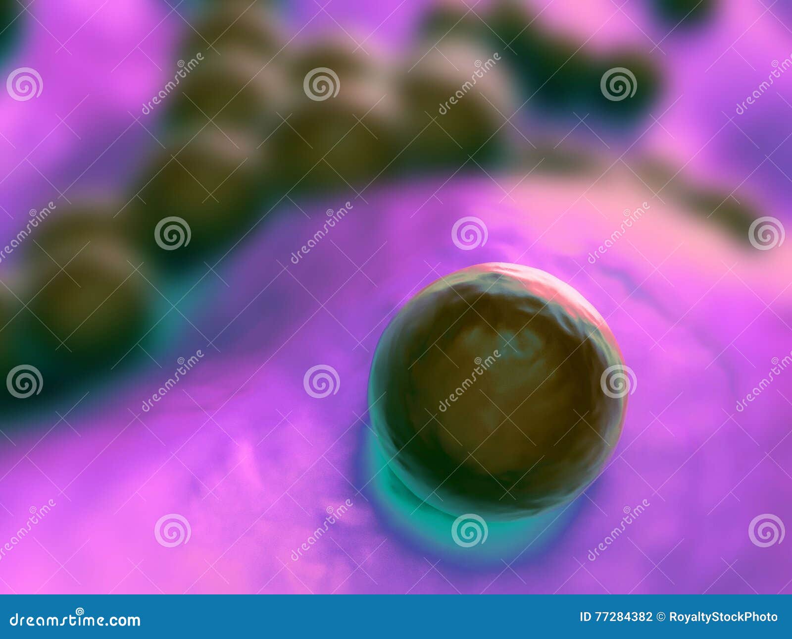 Superbug bacteria stock illustration. Illustration of microbiological ...