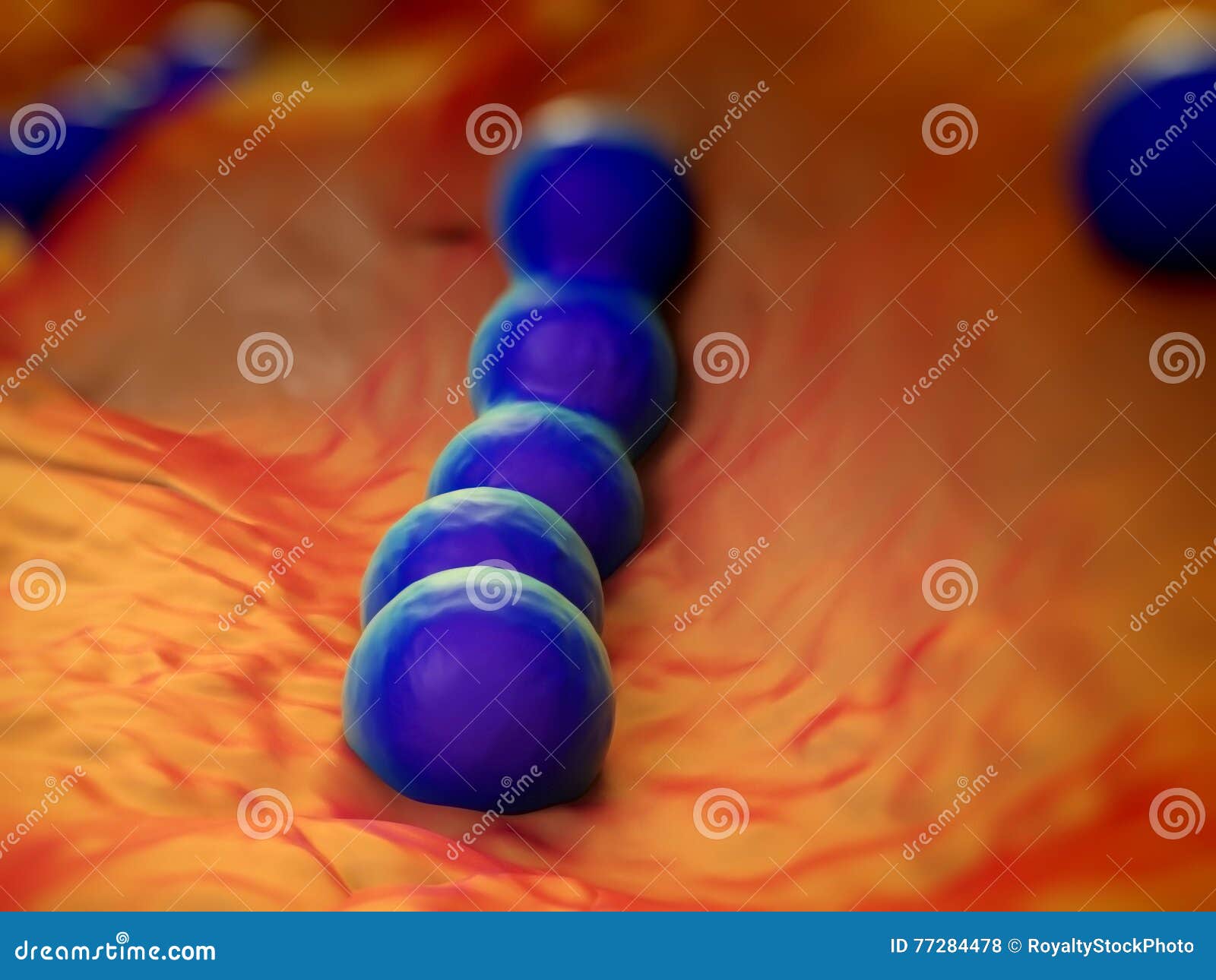 Superbug bacteria stock illustration. Illustration of biology - 77284478