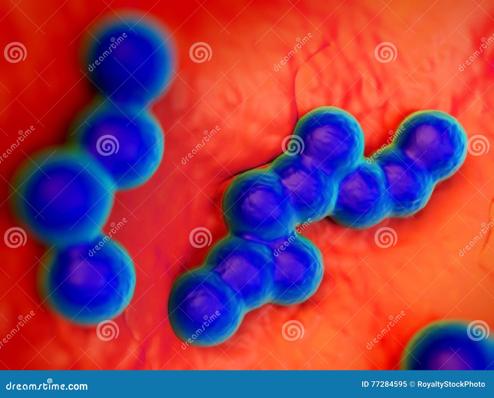 Superbug bacteria stock illustration. Illustration of bacteriology ...