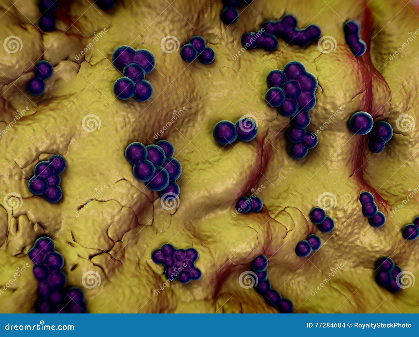 Superbug bacteria stock illustration. Illustration of microbiological ...