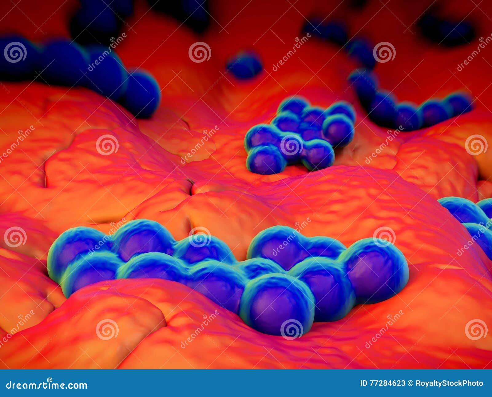 Superbug bacteria stock illustration. Illustration of drug - 77284623