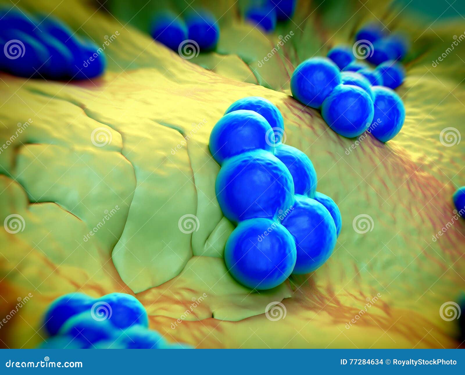 Superbug bacteria stock illustration. Illustration of microbiological ...