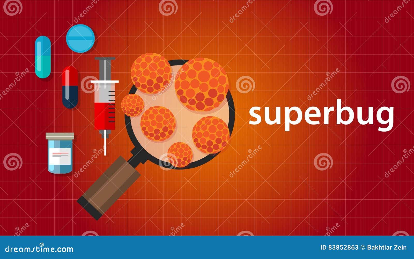 Superbug Strain of Bacteria that Has Become Resistant To Antibiotic ...