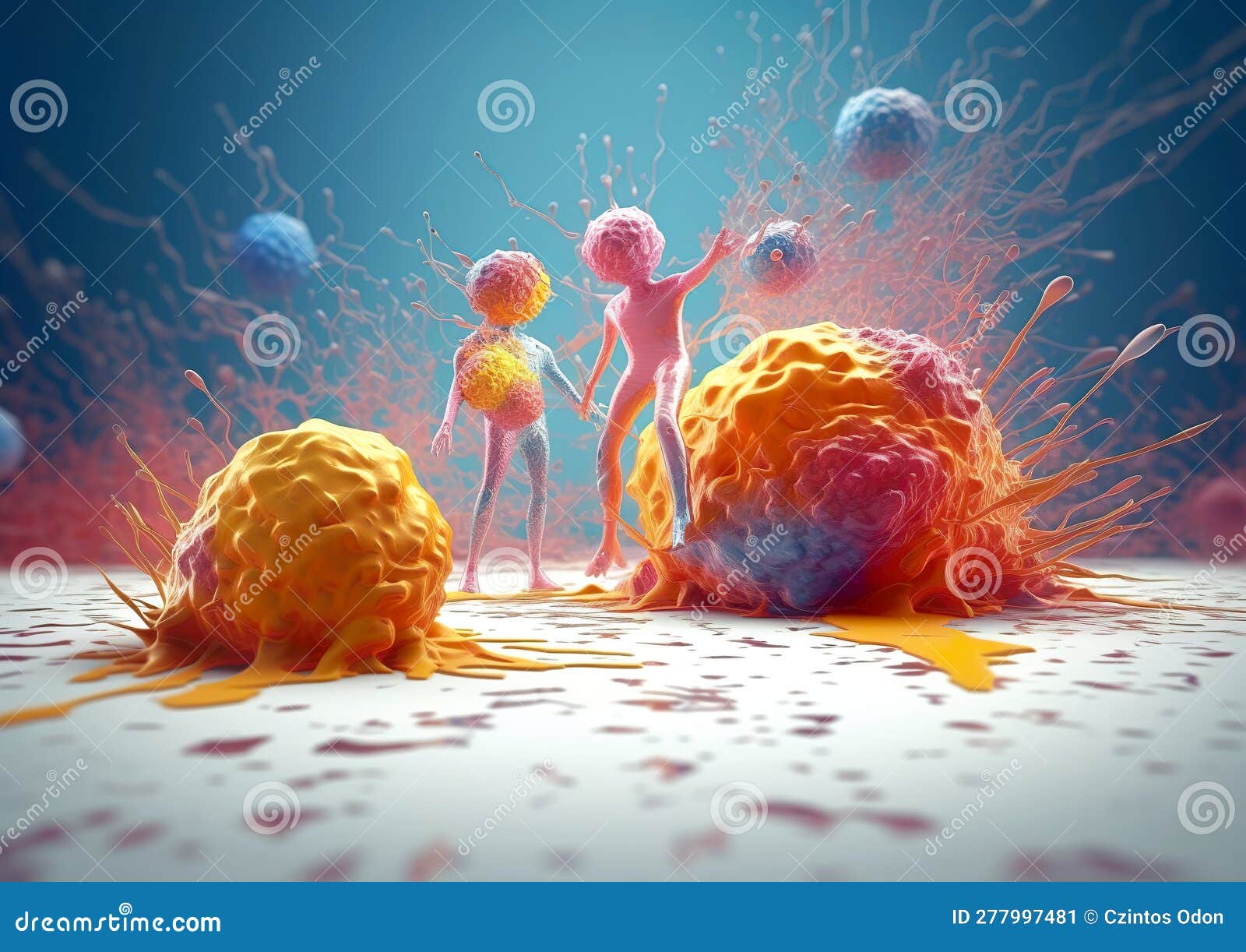 Superbug Strain Bacterial Concept of MRSA. Stock Illustration ...