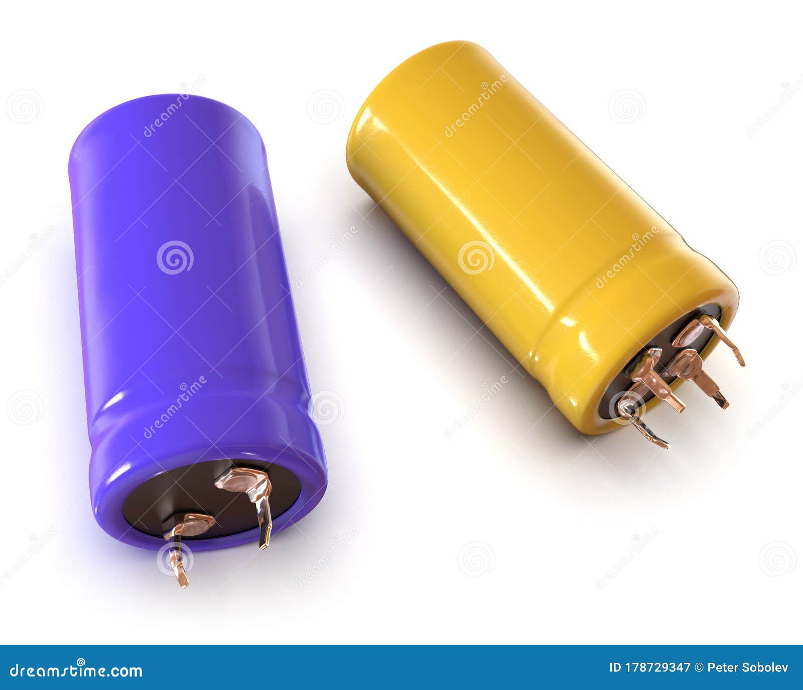 Supercapacitor stock image. Image of isolated, electricity - 178729347