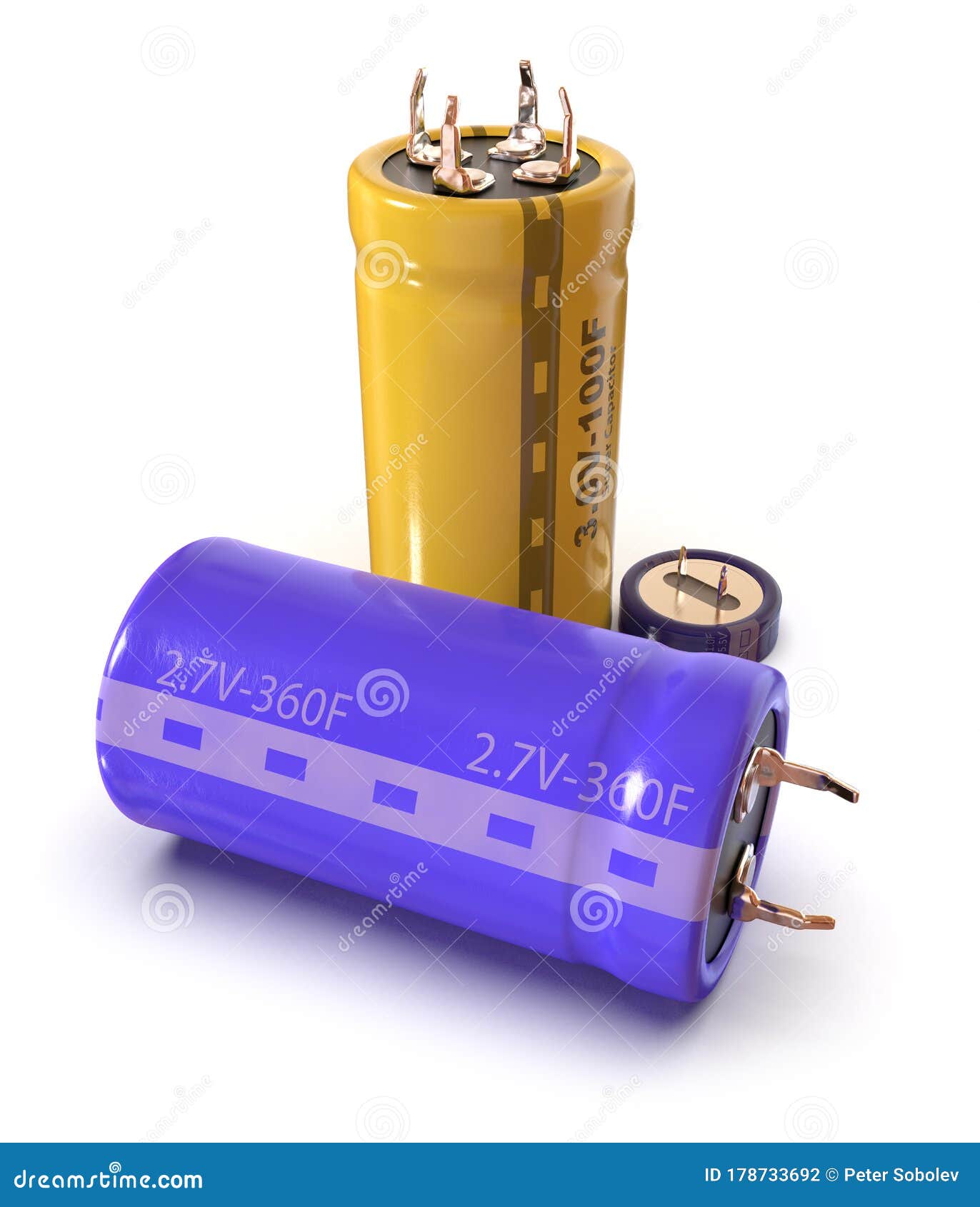 Supercapacitor stock photo. Image of industrial, supercapacitor - 178733692