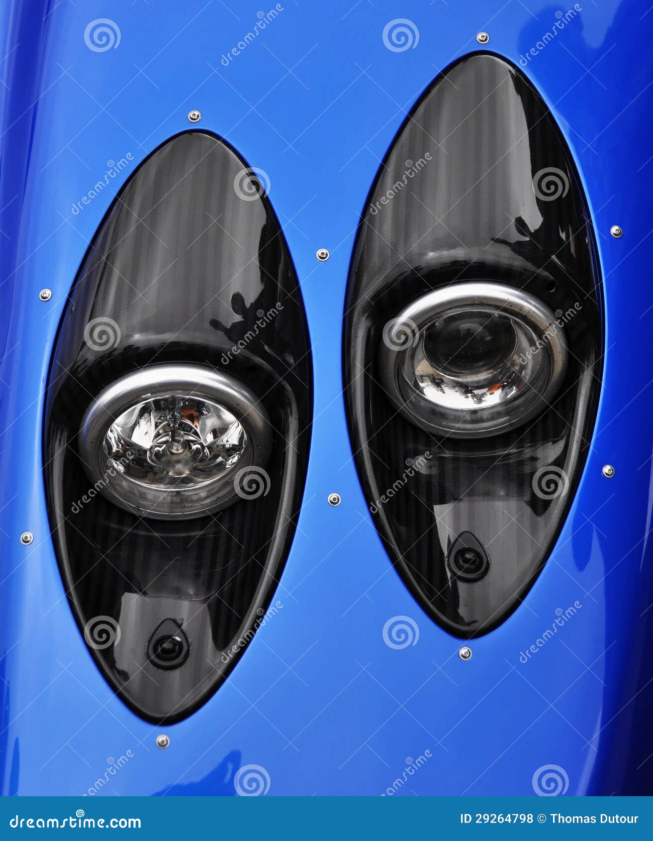 Supercar headlights stock photo. Image of light, drive - 29264798