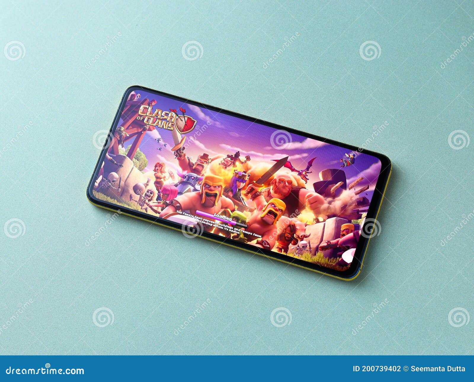 Supercell Logo on Phone Screen Stock Image. Editorial Photography ...