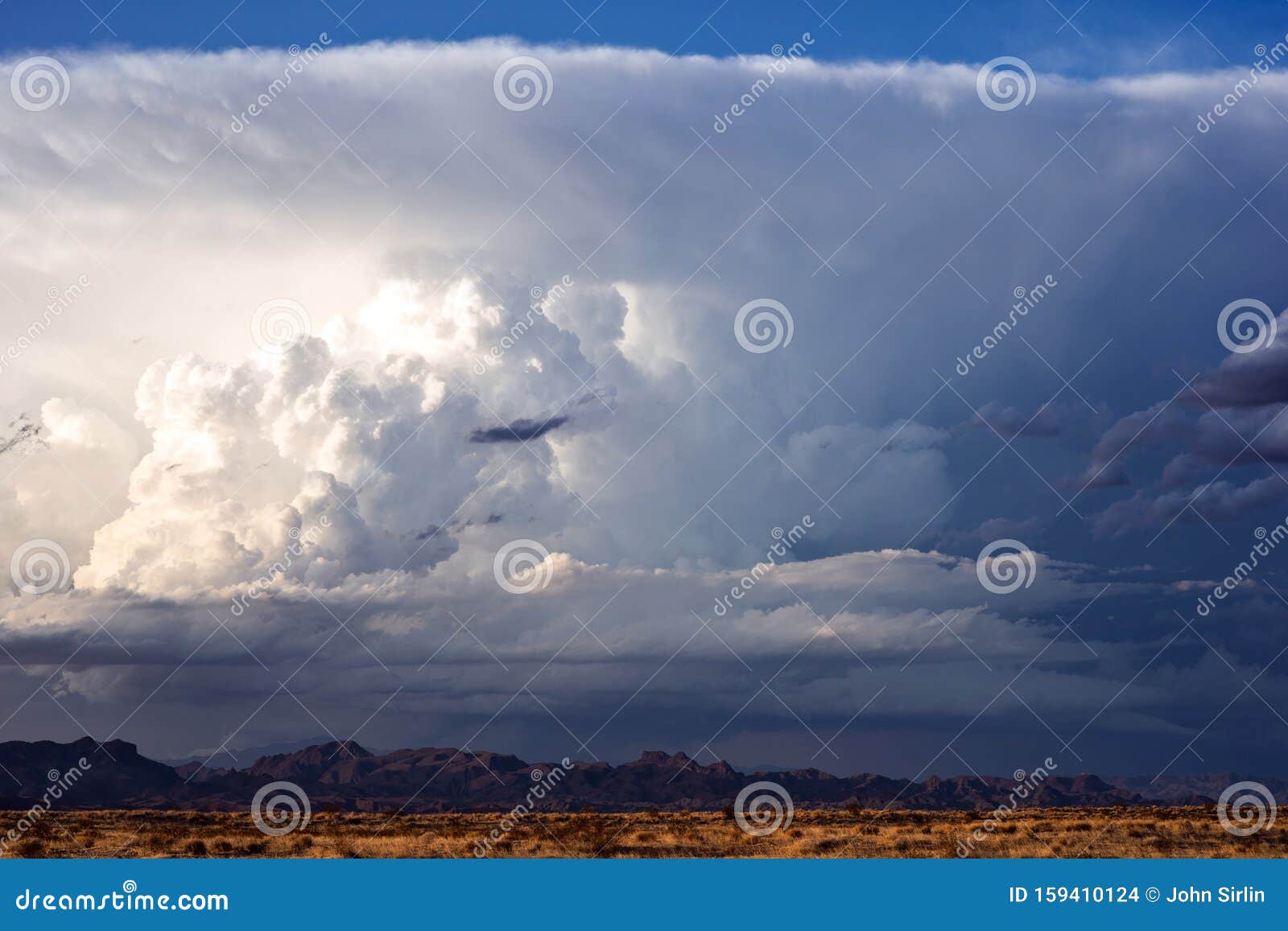 Supercell Thunderstorm Cumulonimbus Cloud Stock Photo - Image of ...