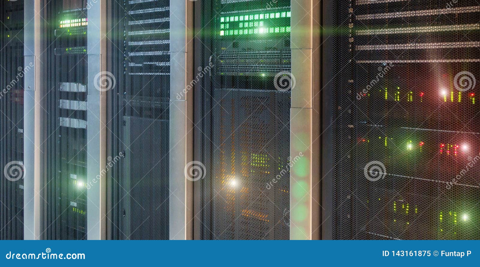Supercomputer Big Server Rack. Image Contains Noise. Stock Image ... Supercomputer Big Server Rack. Image Contains Noise. Stock Image ...