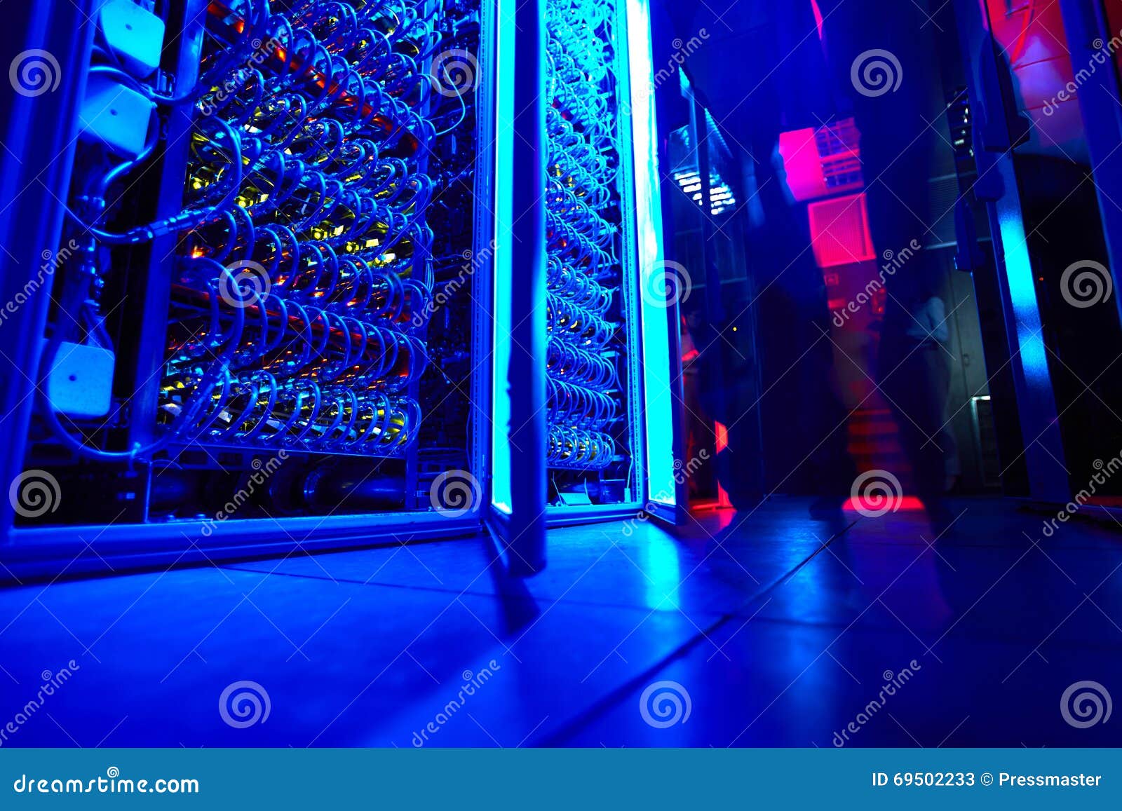 Supercomputer storage stock image. Image of professional - 69502233