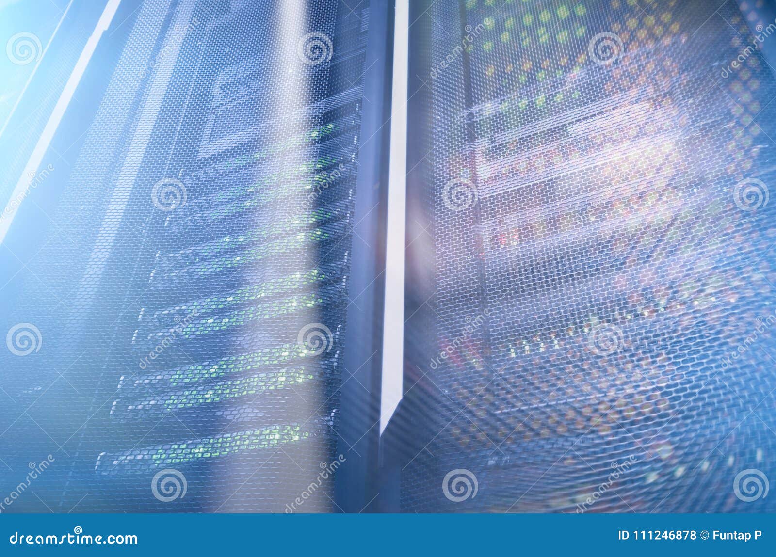 Supercomputers in Computational Data Center Stock Photo - Image of computational, hardware ...
