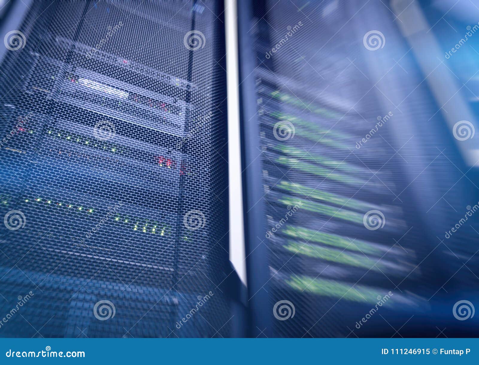 Supercomputers in Computational Data Center Stock Image - Image of centre, concept: 111246915