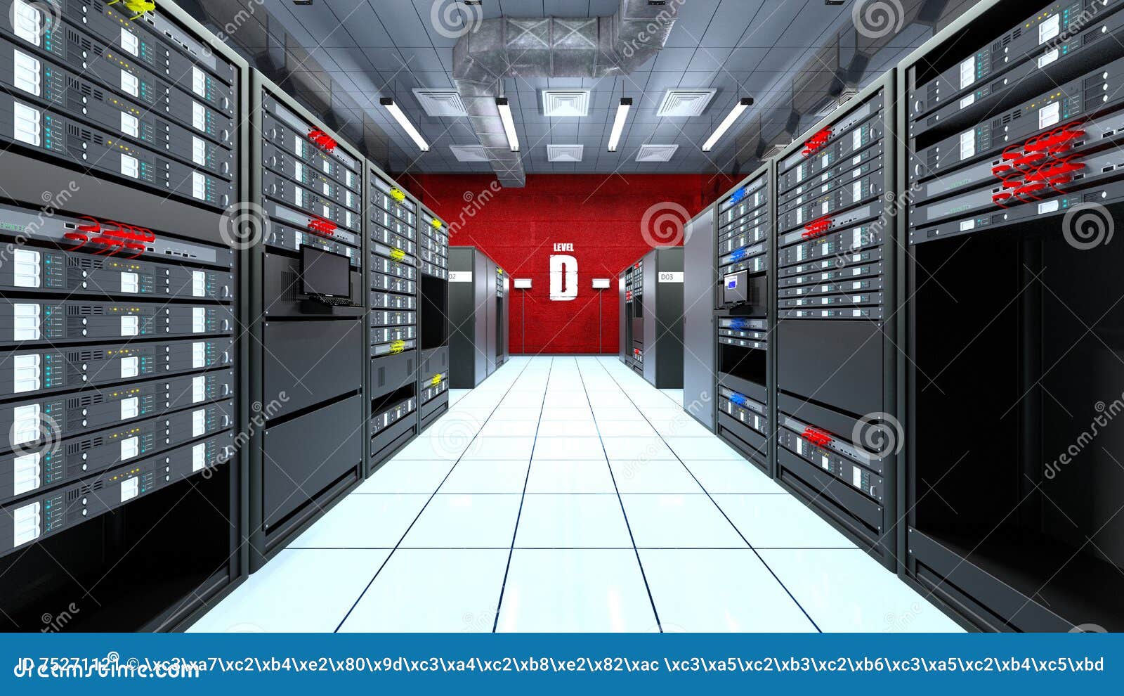 Supercomputing Center stock image. Image of super, processor - 75271121