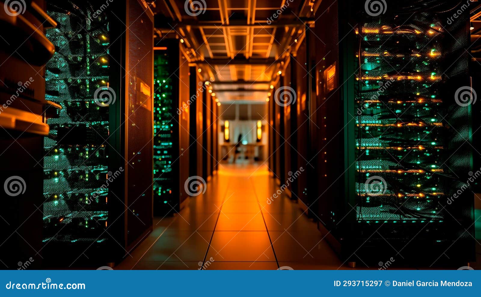 Supercomputing Center, a Multitude of Supercomputers, Internet ...