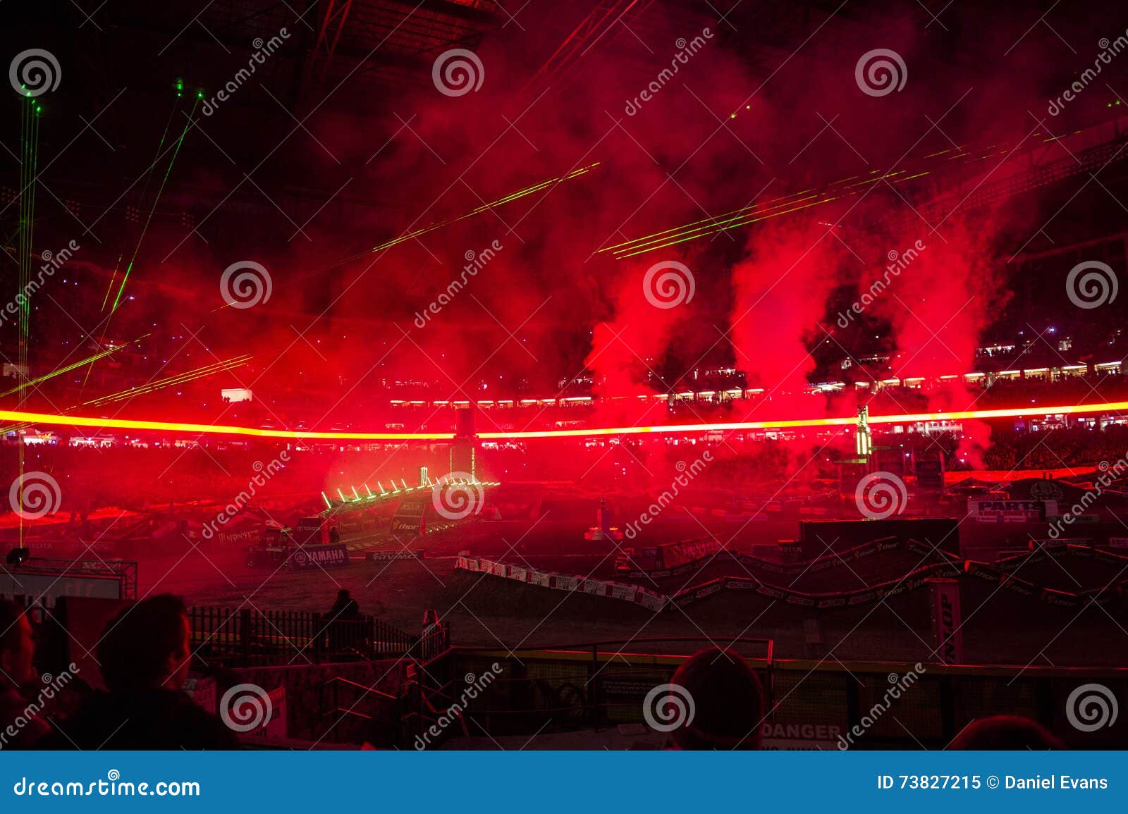 Supercross Opening Ceremonies Editorial Image - Image of opening ...