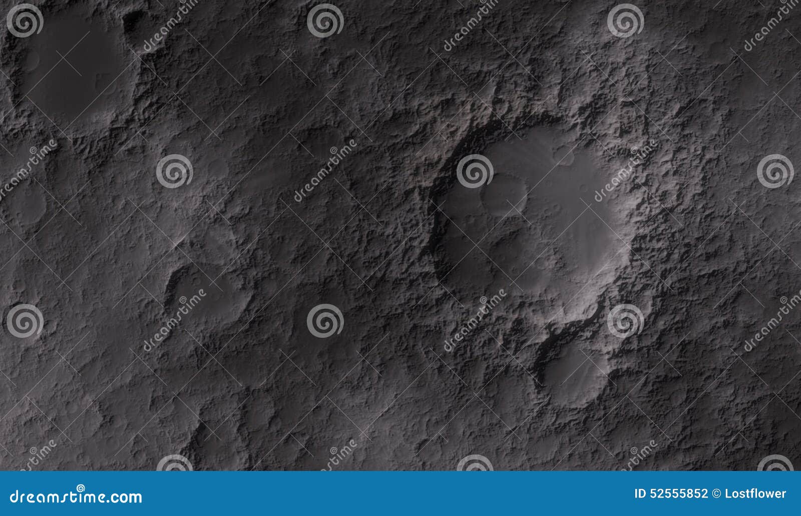 Superfície da lua foto de stock. Imagem de universo, lunar - 52555852