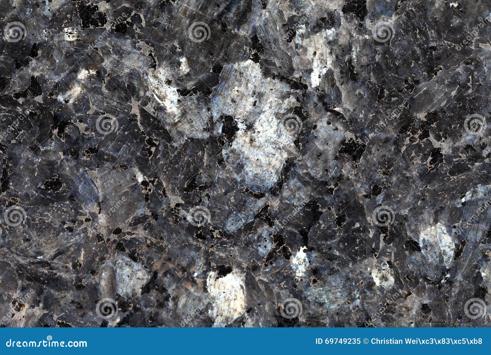 Superficie De Una Roca De La Labradorita Imagen de archivo - Imagen de ...