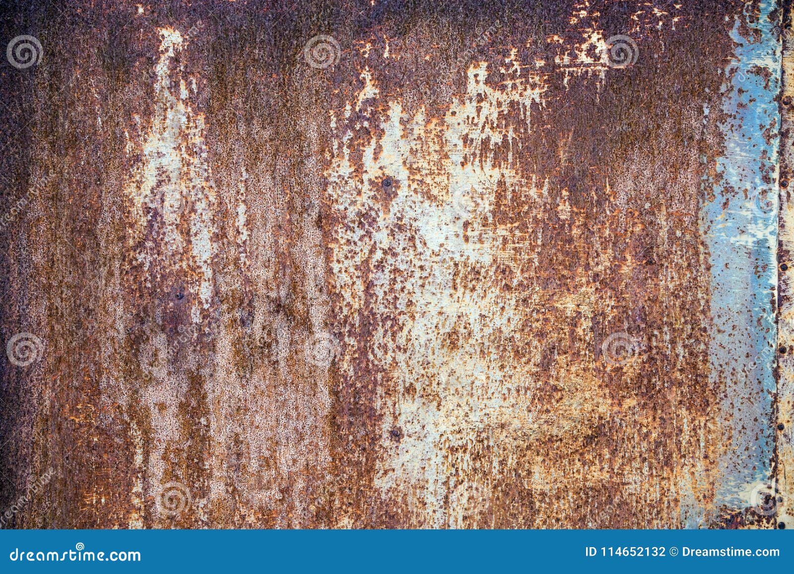 Superficie Oxidada Del Metal Foto de archivo - Imagen de placa ...