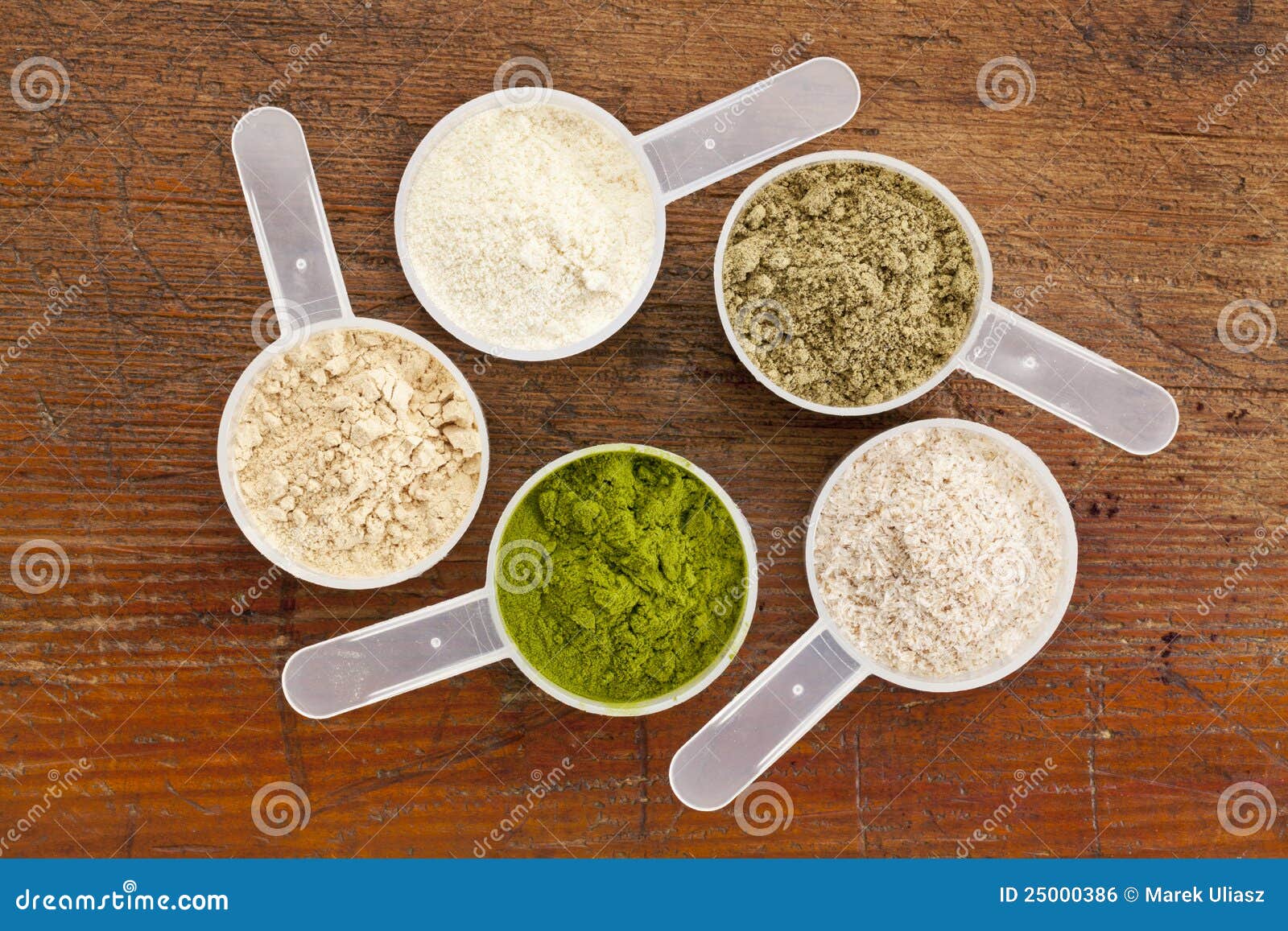Superfood Supplement Powder Stock Photo - Image of protein, hemp: 25000386