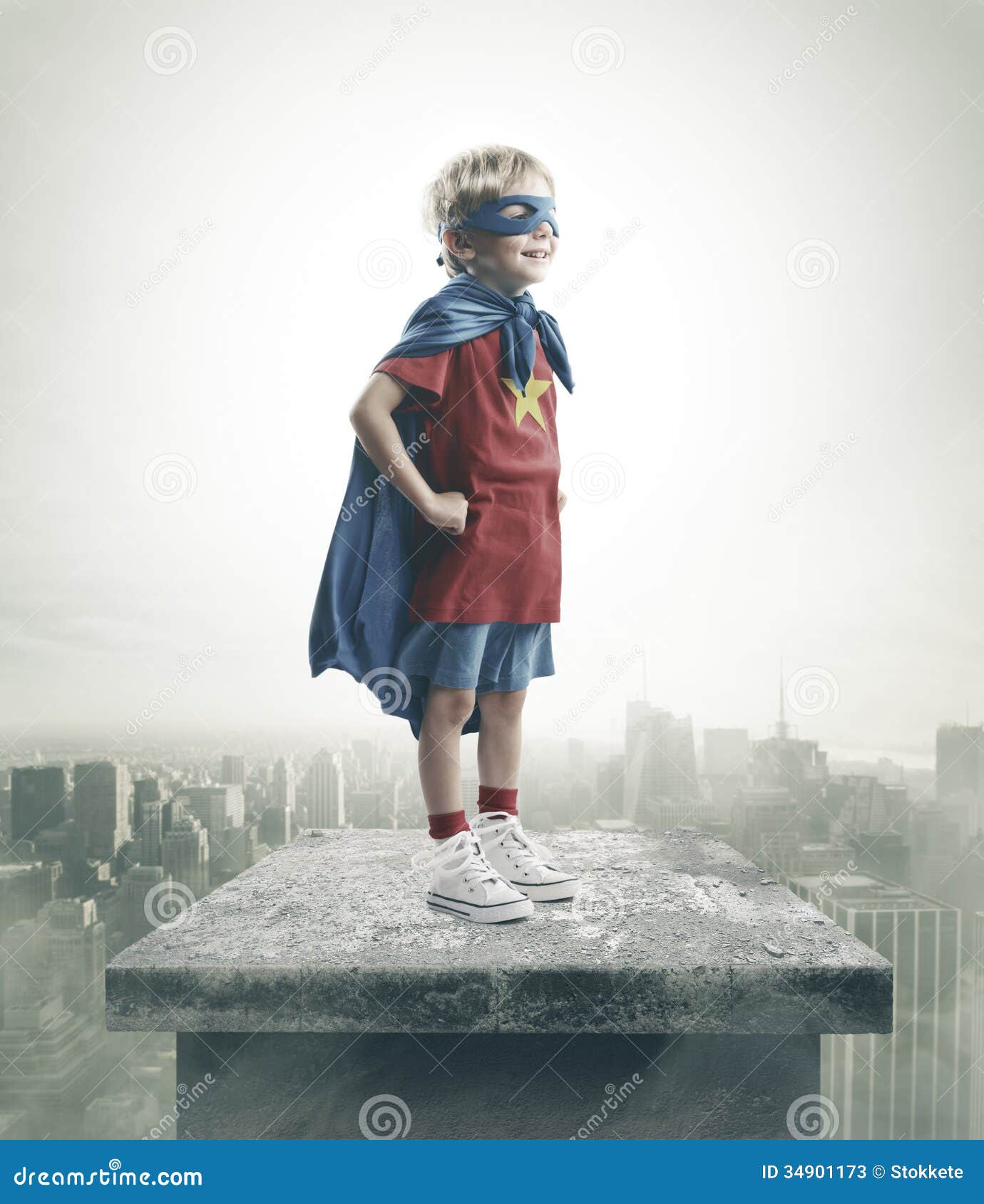 Superheld stockbild. Bild von lustig, inspiration, adoleszenz - 34901173