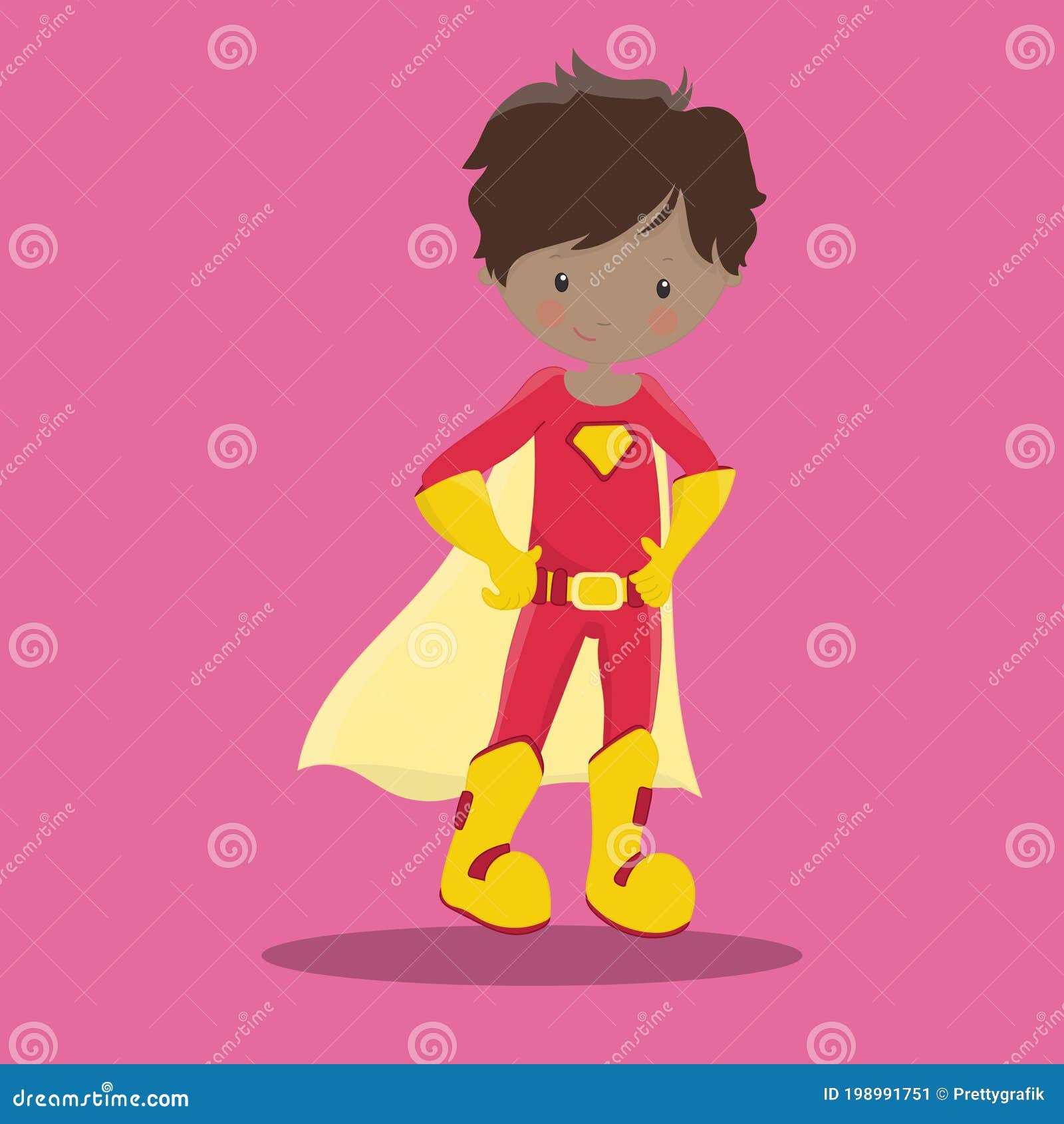 Superheld Rote/02 vektor abbildung. Illustration von superheld - 198991751