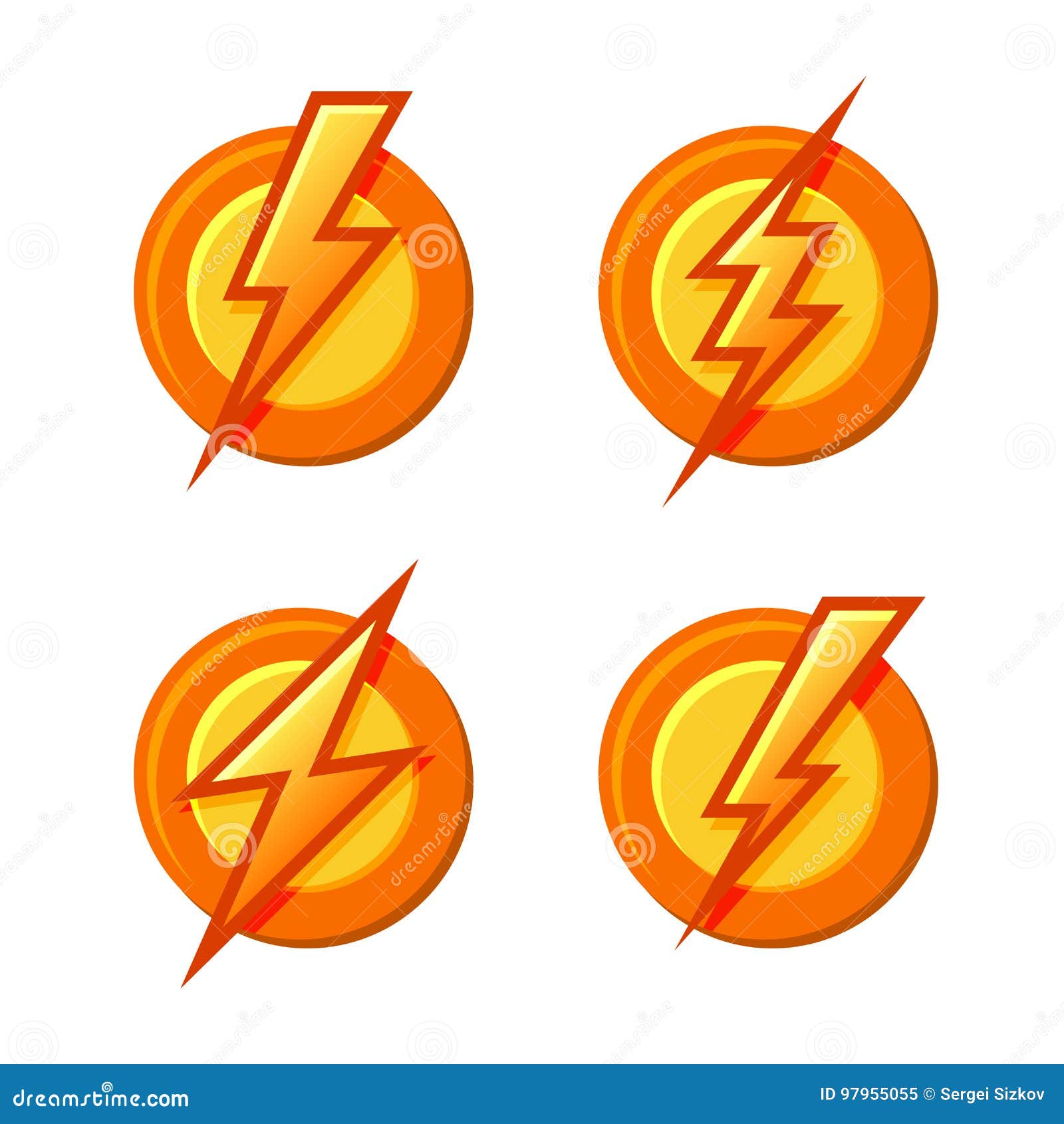 Superheld-Zeichen Mit Den Grellen Ikonen Eingestellt Vektor Vektor ...