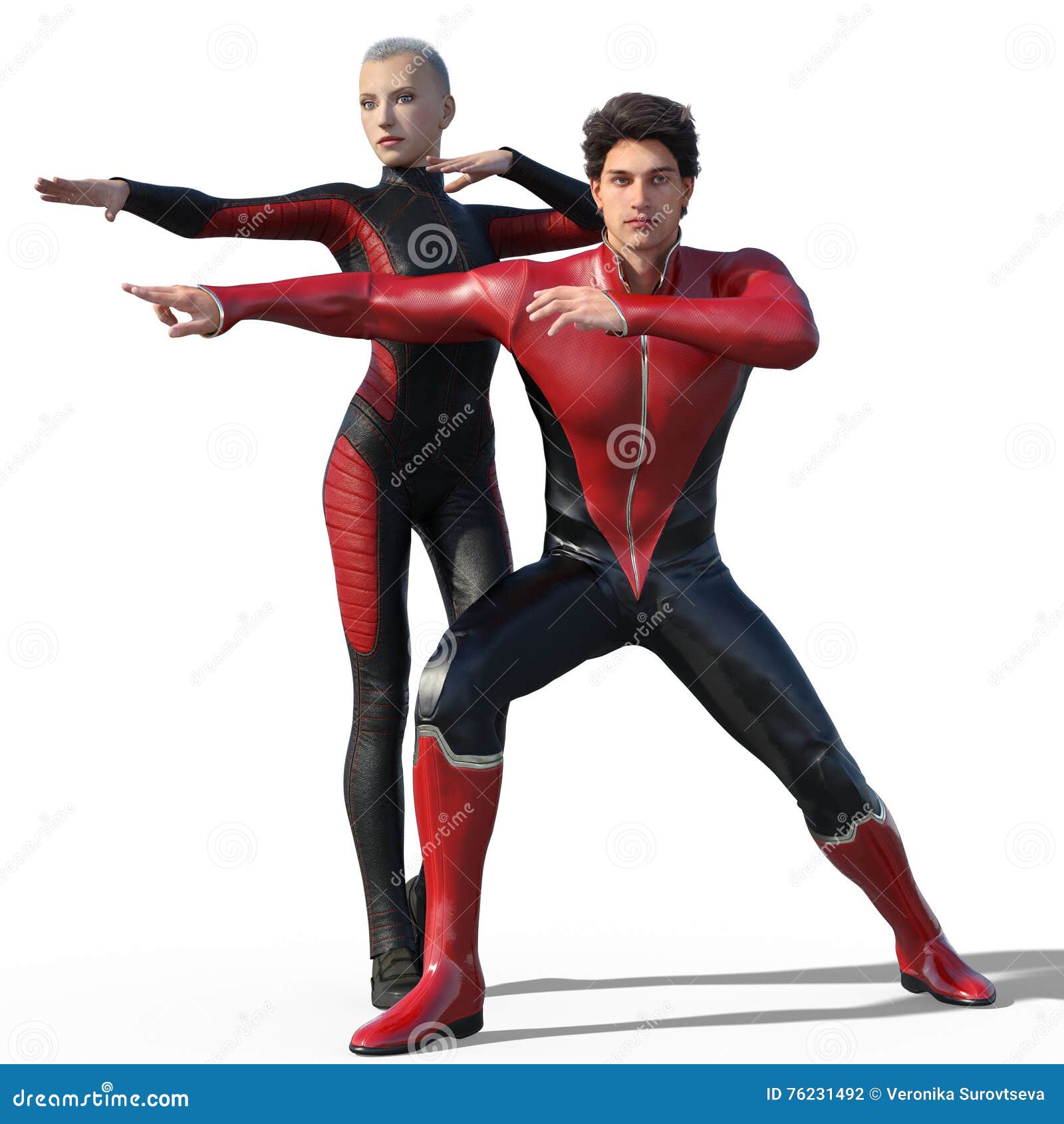 Superhelden lokalisiert stock abbildung. Illustration von industrie ...