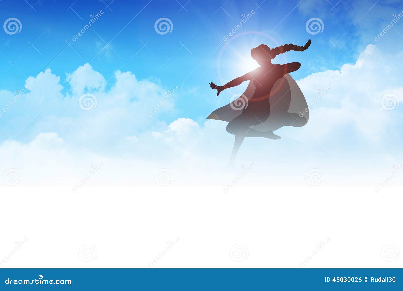 Superheldin stock abbildung. Illustration von geheimnisvoll - 45030026