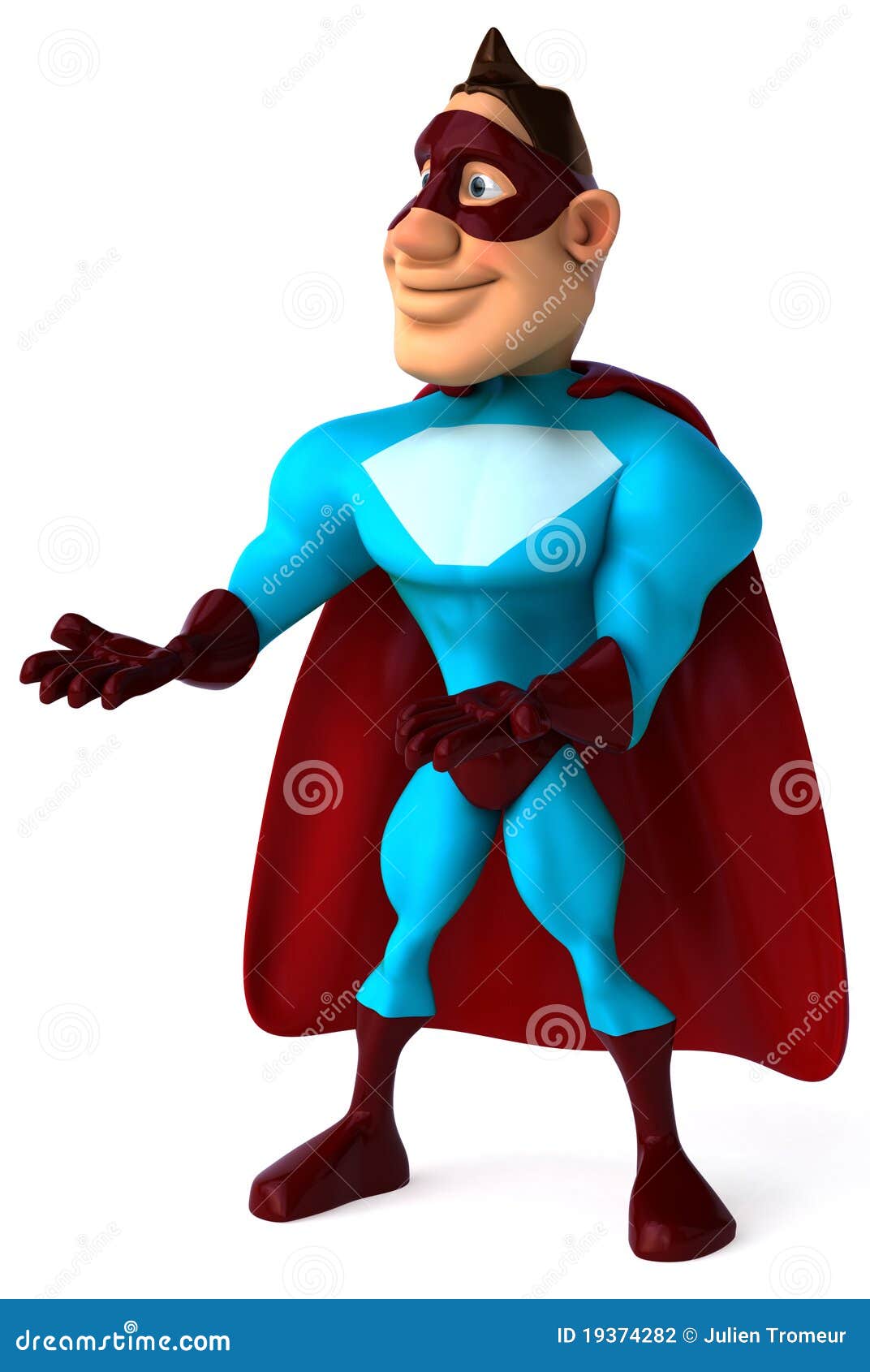 Superhero stock illustration. Illustration of fighter - 19374282