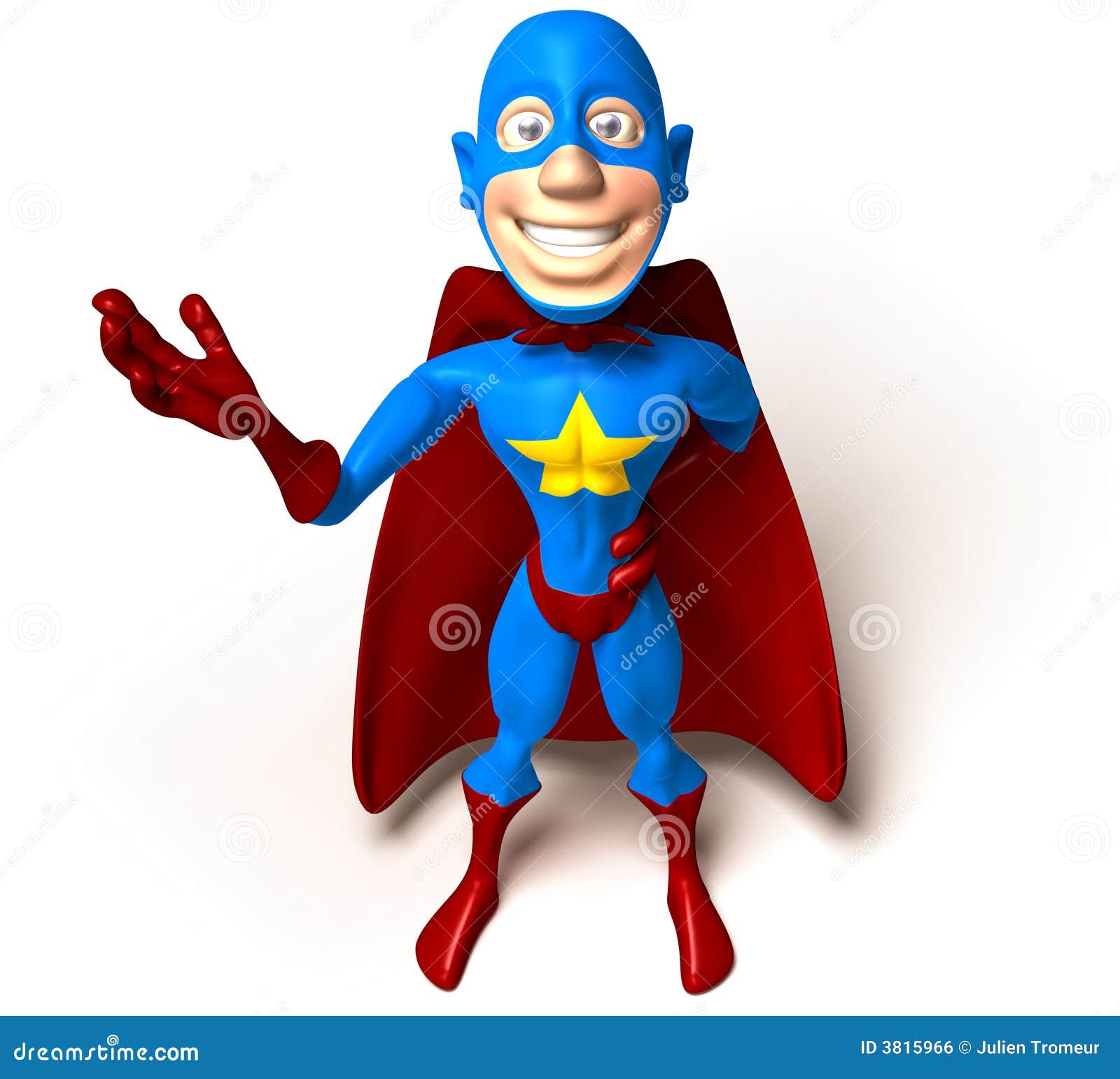 Superhero stock illustration. Illustration of people, animated - 3815966
